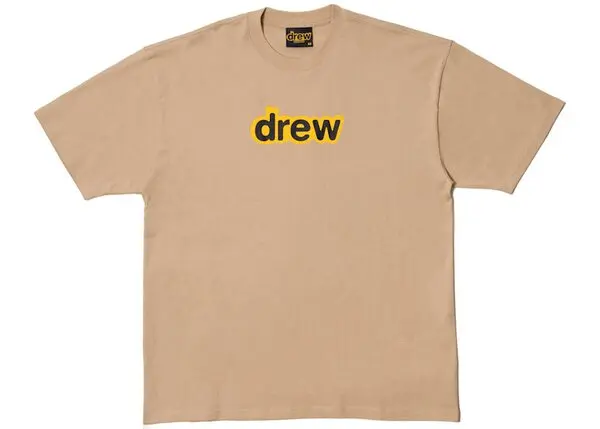 Drew House Secret Short Sleeve Tee Shirt - Khaki