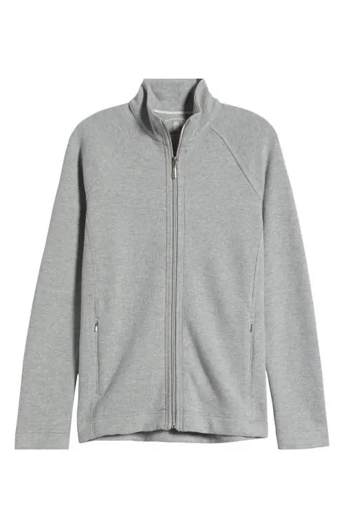 Tommy Bahama Aruba Zip Jacket - Fossil Grey Heather