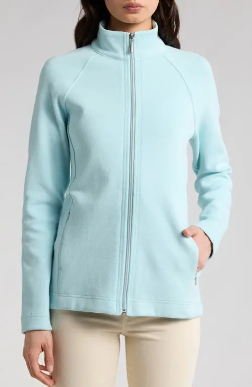 Tommy Bahama Aruba Zip Jacket - Iced Aqua