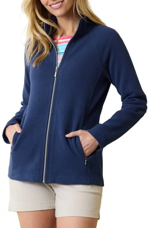Tommy Bahama Aruba Zip Jacket - Island Navy