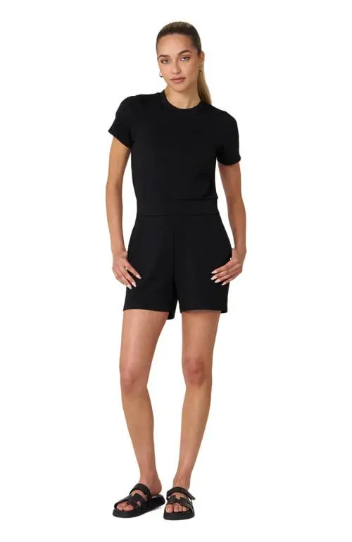 REBODY Scuba Knit Romper