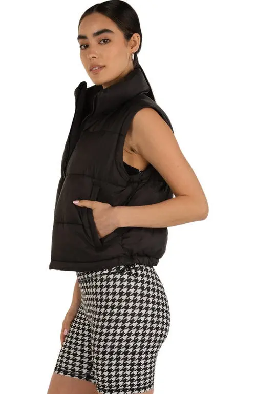 REBODY On The Go Puffer Convertible Jacket Vest