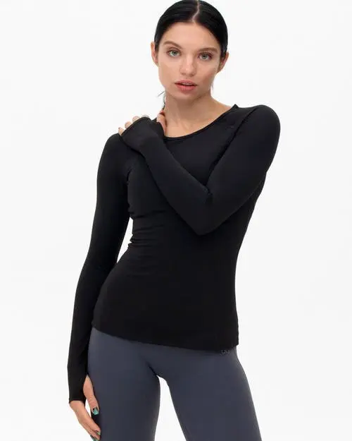 REBODY Citizen Compression Top - Onyx
