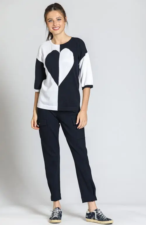 APNY High-waist Ponte Cargo Trousers