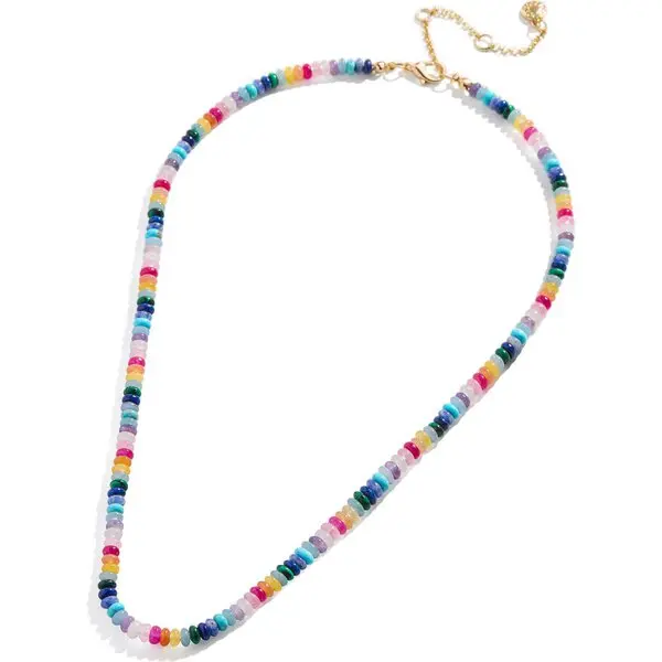 Baublebar Cora Beaded Necklace - Blue Multi
