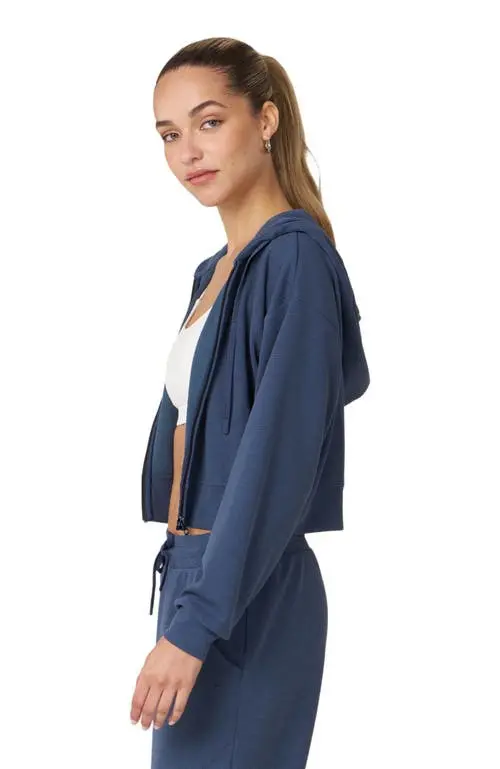 REBODY Retreat Waffle Zip Up Jacket