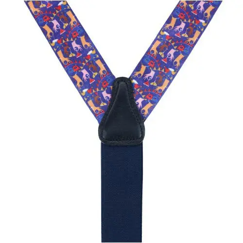 Trafalgar Toast The Night Away Silk Suspenders