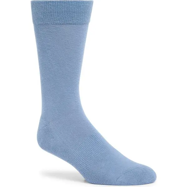 Nordstrom Cushion Foot Crew Socks - Blue Chip