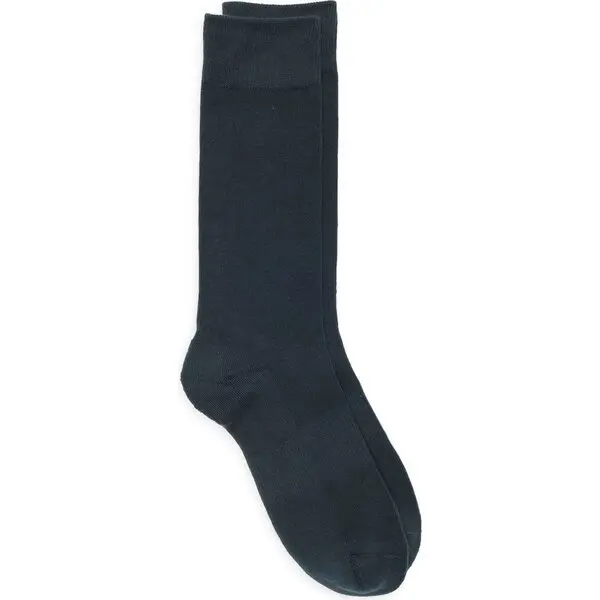 Nordstrom Cushion Foot Crew Socks - Blue Slate