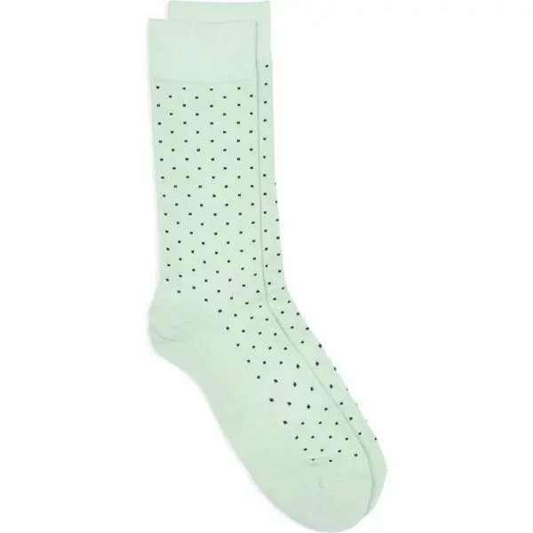 Nordstrom Cushion Foot Crew Socks - Green Dot