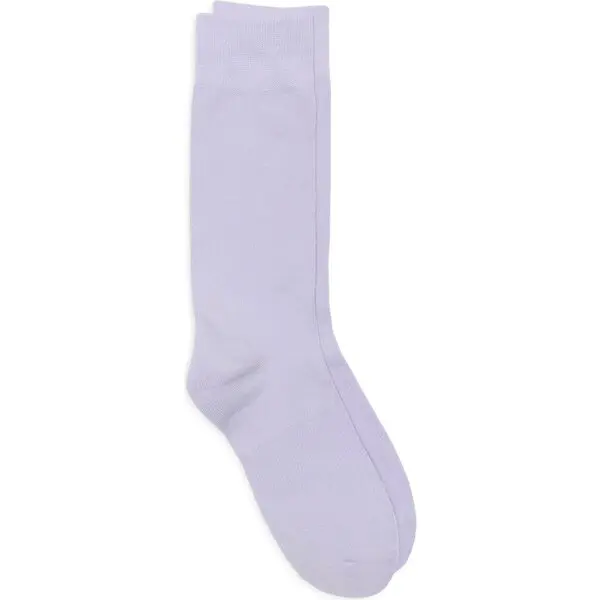 Nordstrom Cushion Foot Crew Socks - Purple Hint