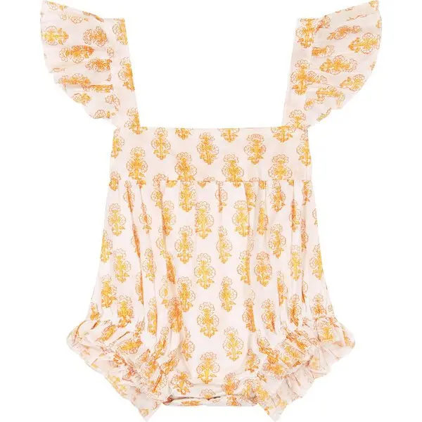 MER ST. BARTH Chloe Romper - Talelayo Gold
