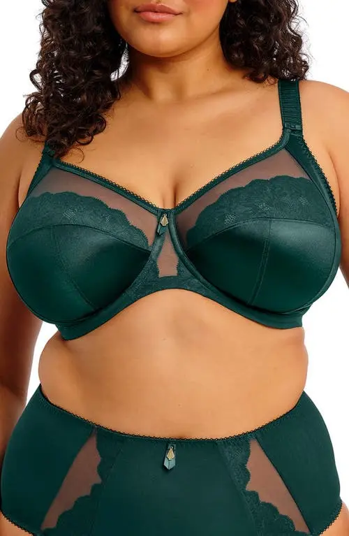 Elomi Cate Allure Underwire Bra - Deep Emerald