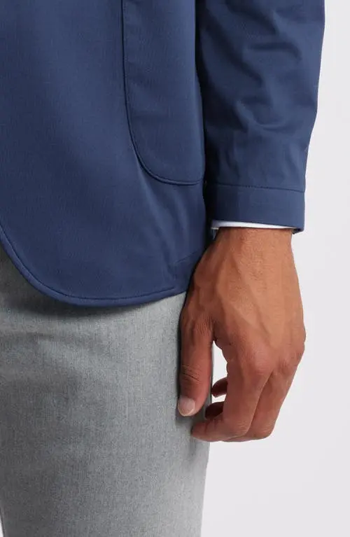 Johnston & Murphy Xc Flex® Solid Knit Sport Coat - Navy