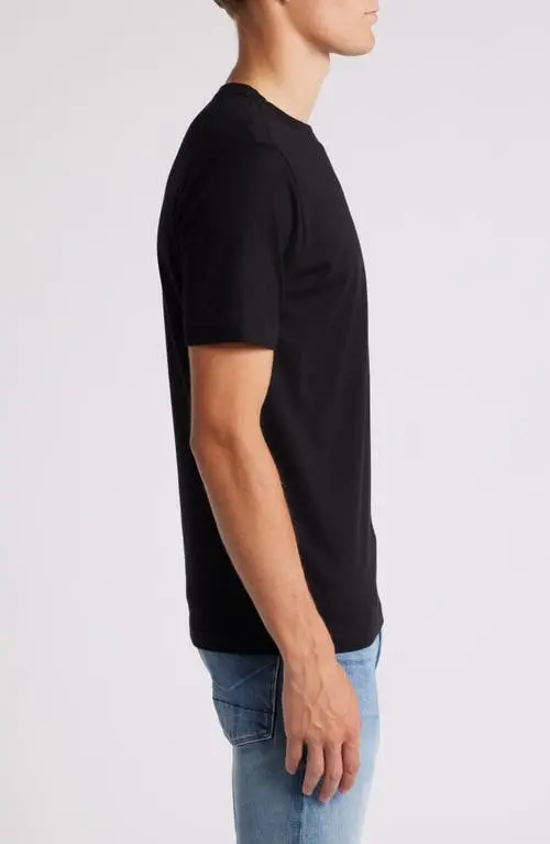 MERZ B. SCHWANEN Pimatee01 Organic Cotton Tee - Deep Black