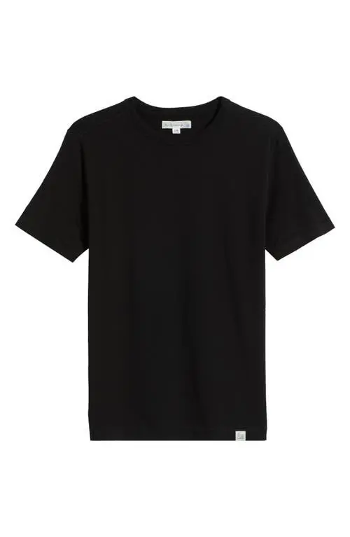 MERZ B. SCHWANEN Pimatee01 Organic Cotton Tee - Deep Black