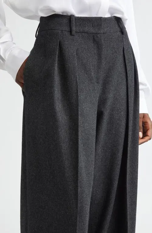 Michael Kors Pleated Flannel Pants