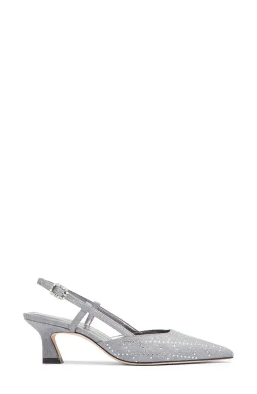 STUART WEITZMAN Vinnie Crystal Slingback Pumps