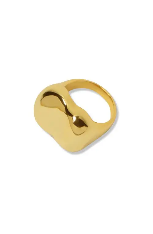 Argento Vivo Rectangle Dome Ring