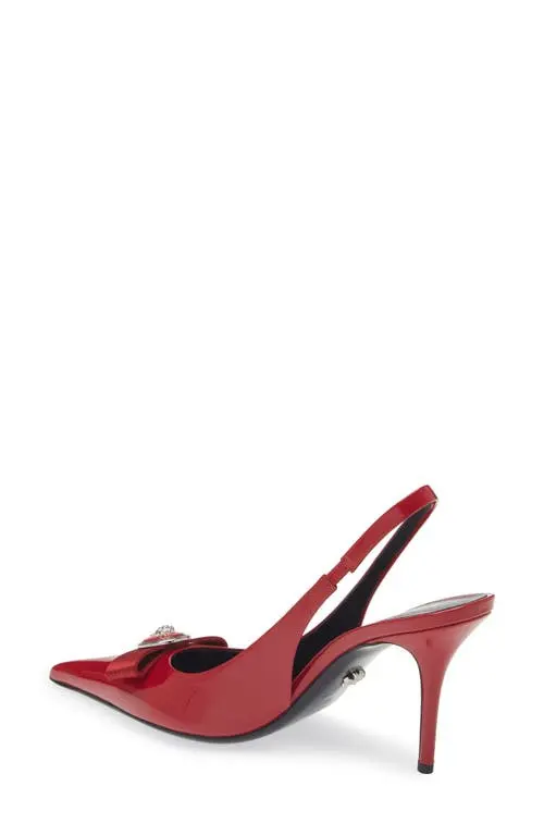 Versace Medusa Slingback Pumps