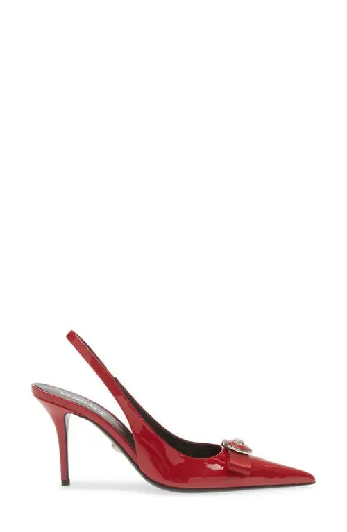 Versace Medusa Slingback Pumps