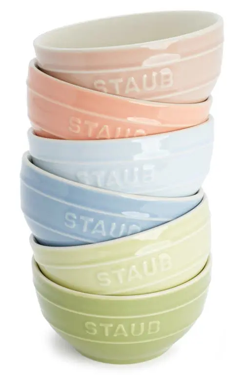 STAUB 6-piece Ceramic Bowls