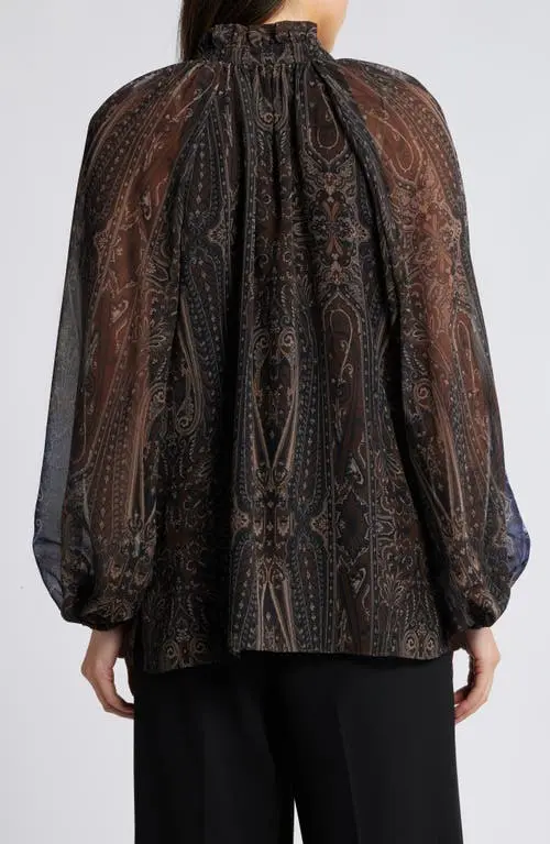 Kobi Halperin Sofiana Paisley Blouse