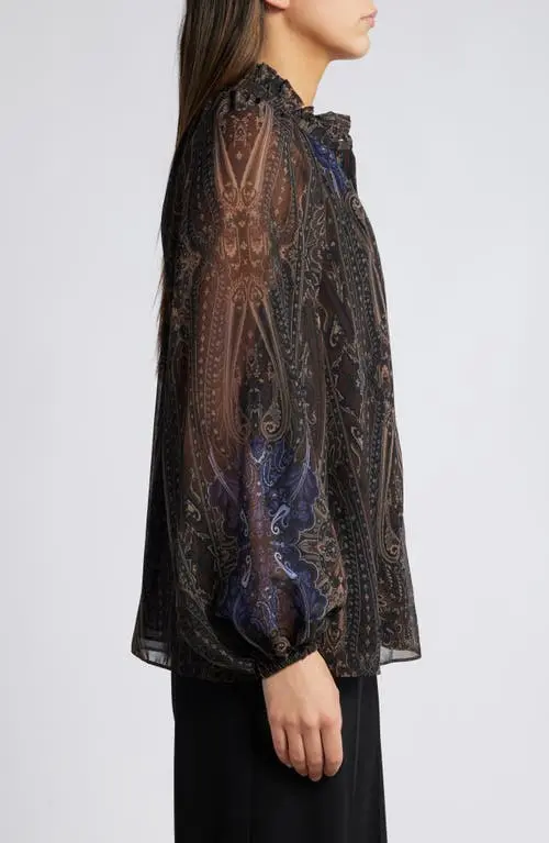 Kobi Halperin Sofiana Paisley Blouse