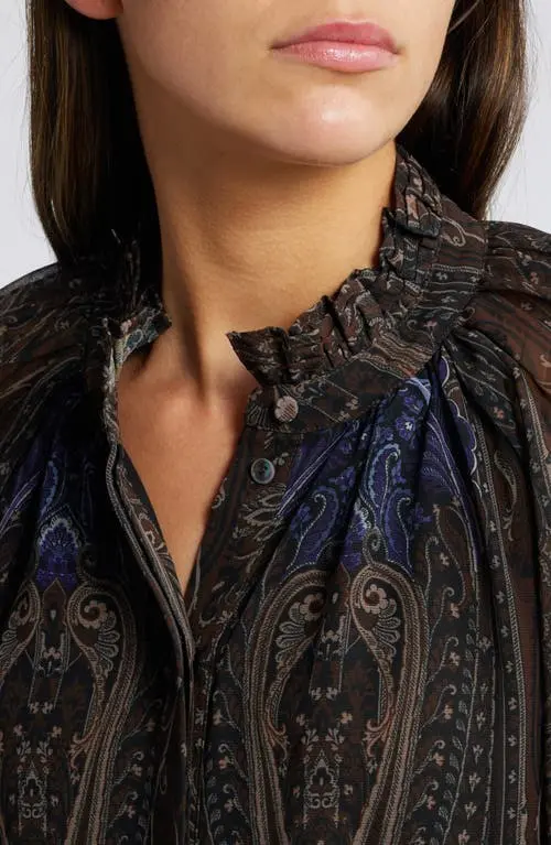 Kobi Halperin Sofiana Paisley Blouse