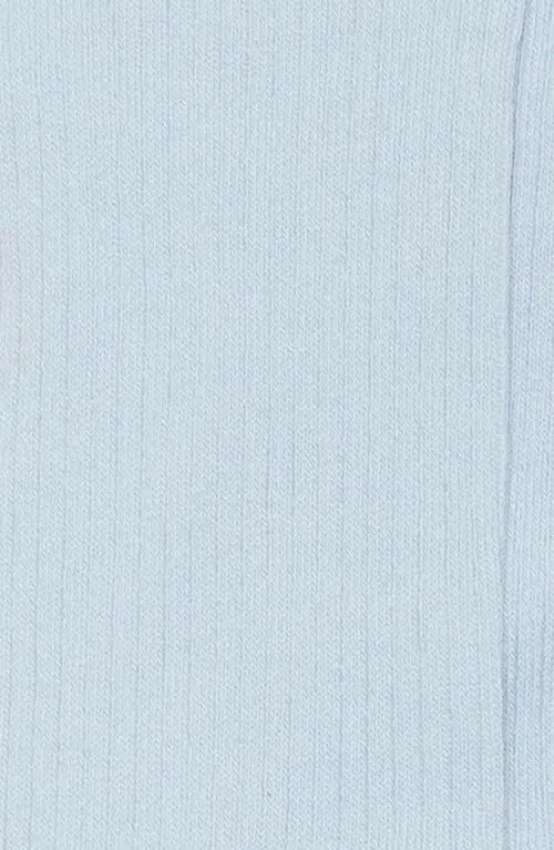 Nordstrom Ribbed Crew Socks - Blue Celestial