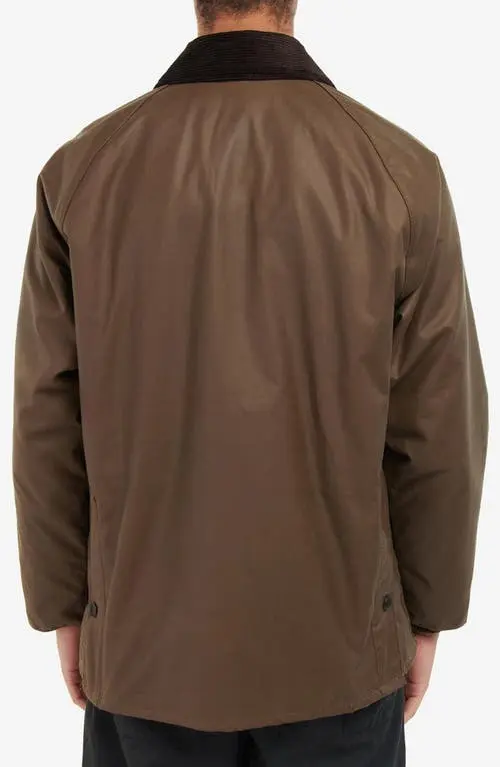 Barbour Bedale Water Resistant Waxed Cotton Jacket - Bark