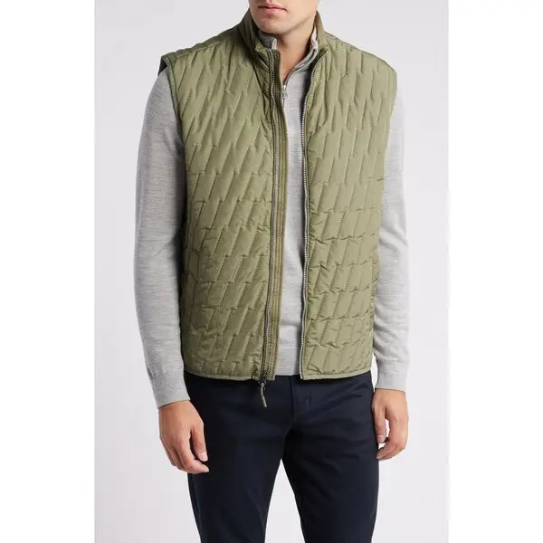 Johnnie-o Belfry Quilted Vest - Rosemary