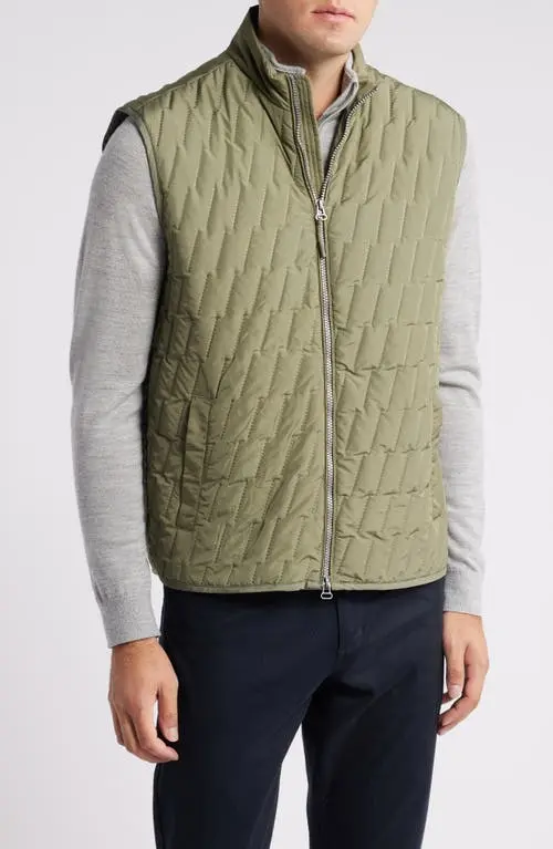 Johnnie-o Belfry Quilted Vest - Rosemary