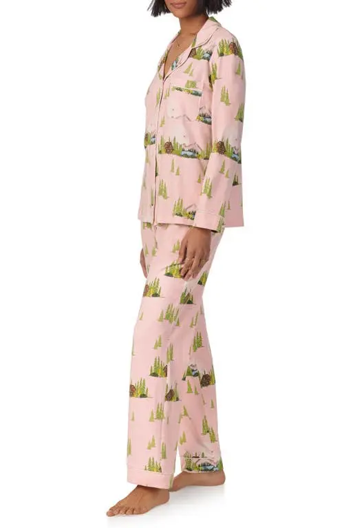 BEDHEAD PAJAMAS Print Jersey Pajamas - Pine Lake