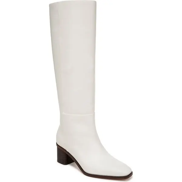Vince Gerrie Knee High Boots - Milk