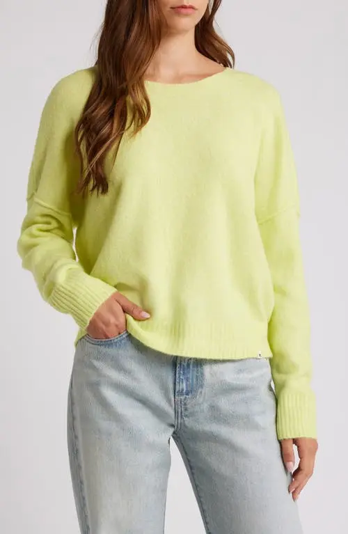 Rip Curl Emily Crewneck Sweater - Lime