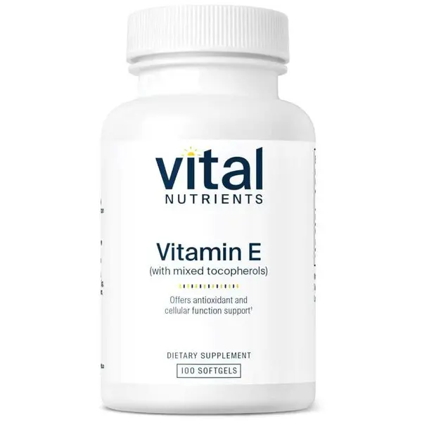 VITAL NUTRIENTS Vitamin E 100 Softgels - One-color