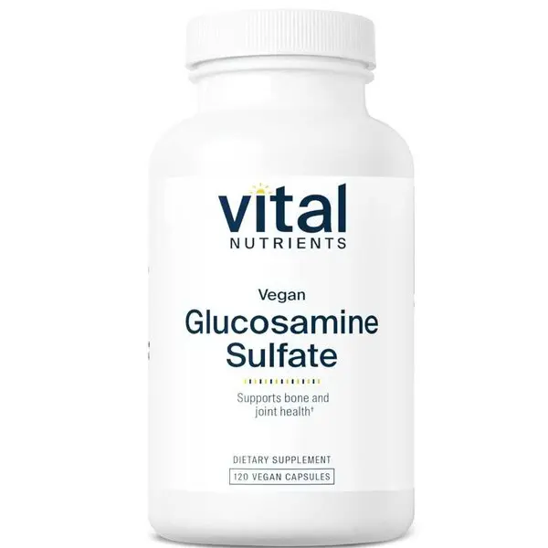 VITAL NUTRIENTS Vegan Glucosamine Sulfate 120 Capsules - One-color