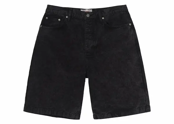StÜssy Big Ol' Washed Canvas Short - Black