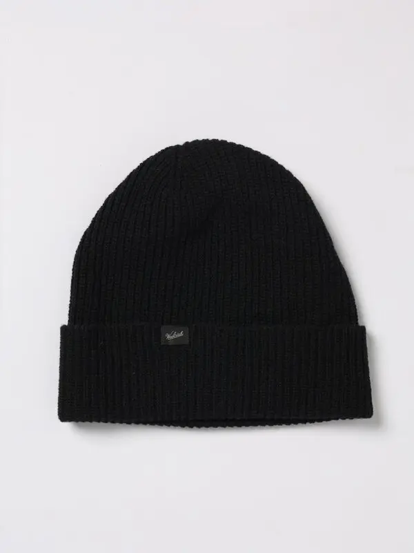 Woolrich Ribbed Hat - Black
