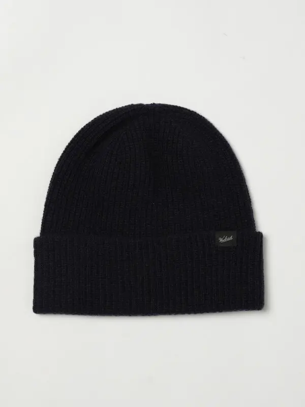Woolrich Ribbed Hat - Blue
