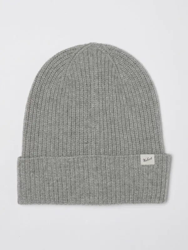 Woolrich Ribbed Hat - Grey
