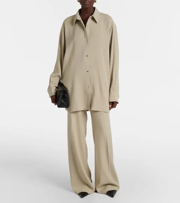 Tove Rumer Wool-blend Shirt