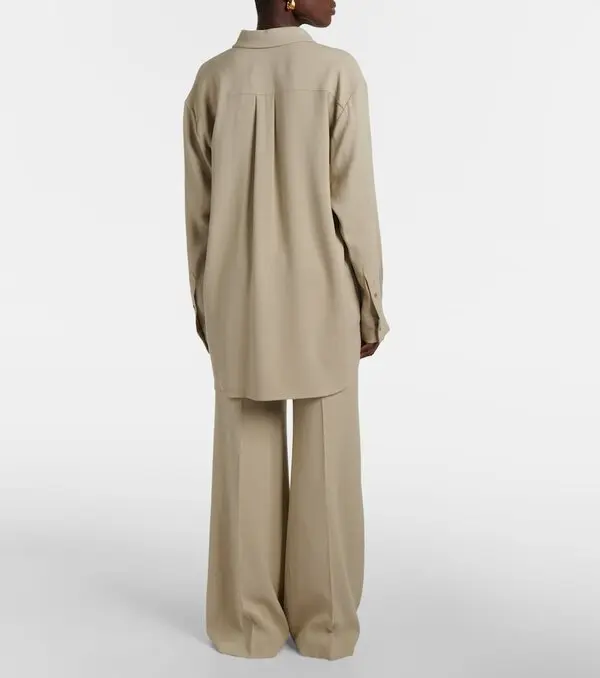 Tove Rumer Wool-blend Shirt