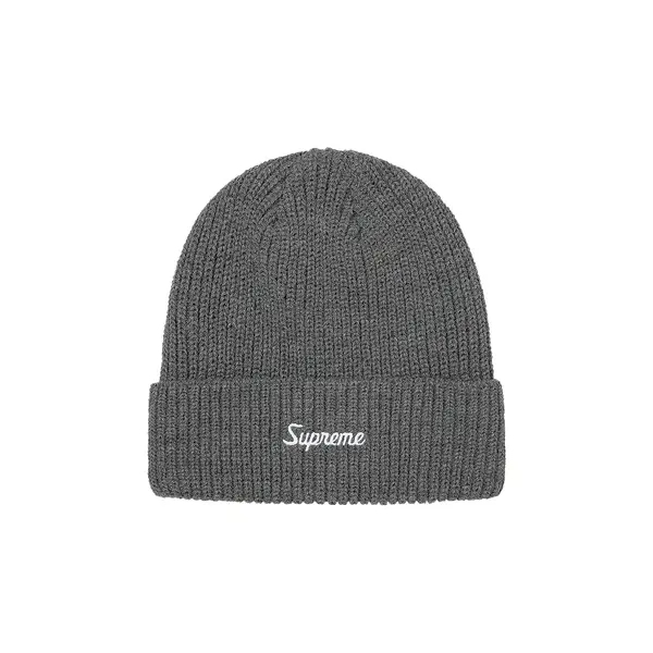 Supreme Loose Gauge Beanie - Grey