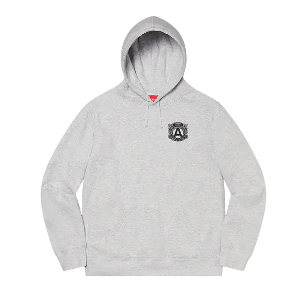 Supreme Anti Hooded Sweatshirt - Grey