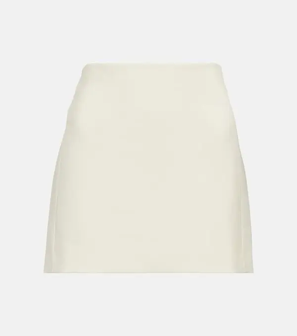 Wardrobe.NYC Virgin Wool Mini Skirt