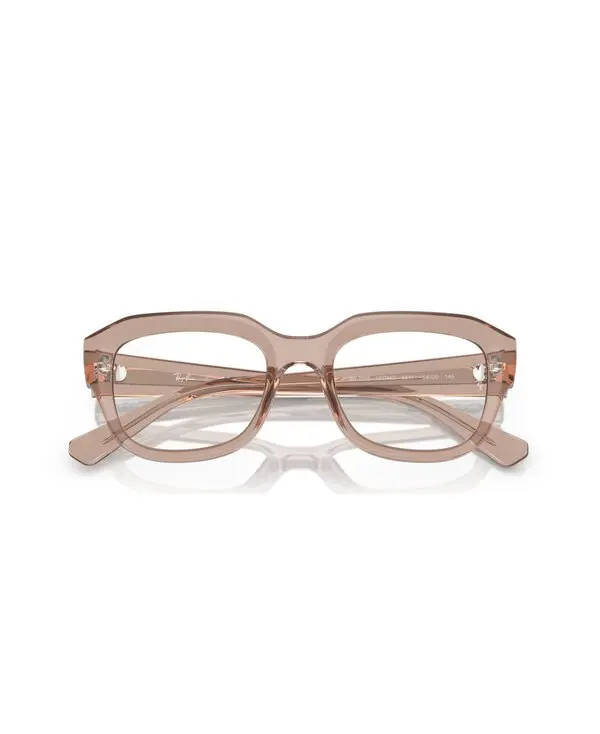 Ray-ban Leonid Optics Eyeglasses - Transparent Light Brown