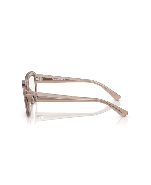 Ray-ban Leonid Optics Eyeglasses - Transparent Light Brown