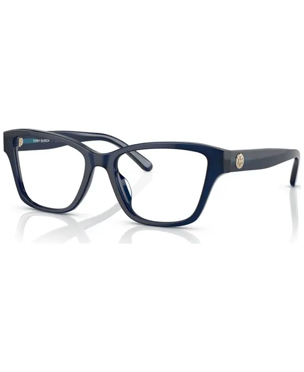 Tory Burch Rectangle Eyeglasses Ty2131u - Transparent Navy